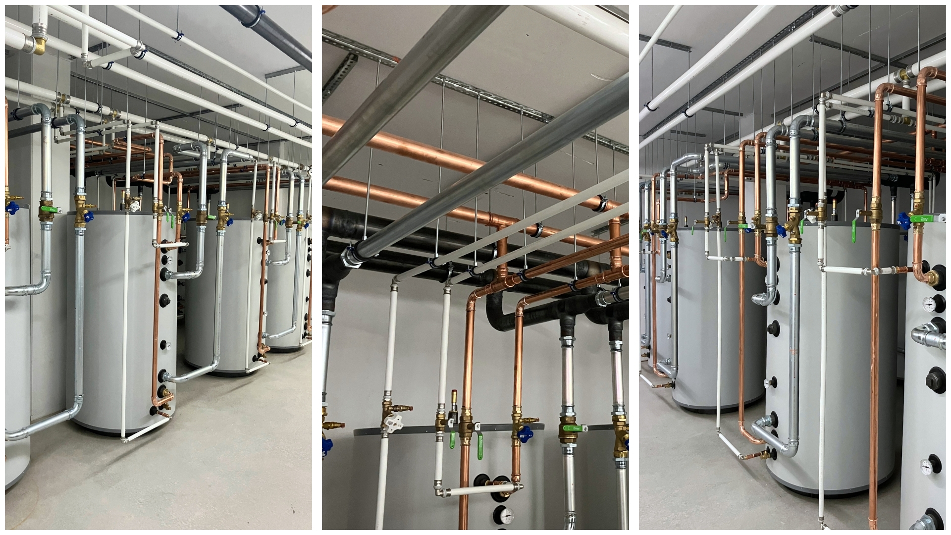 Lägenhetsbyggnaden Aquila i Uppsala - Radiator VVS